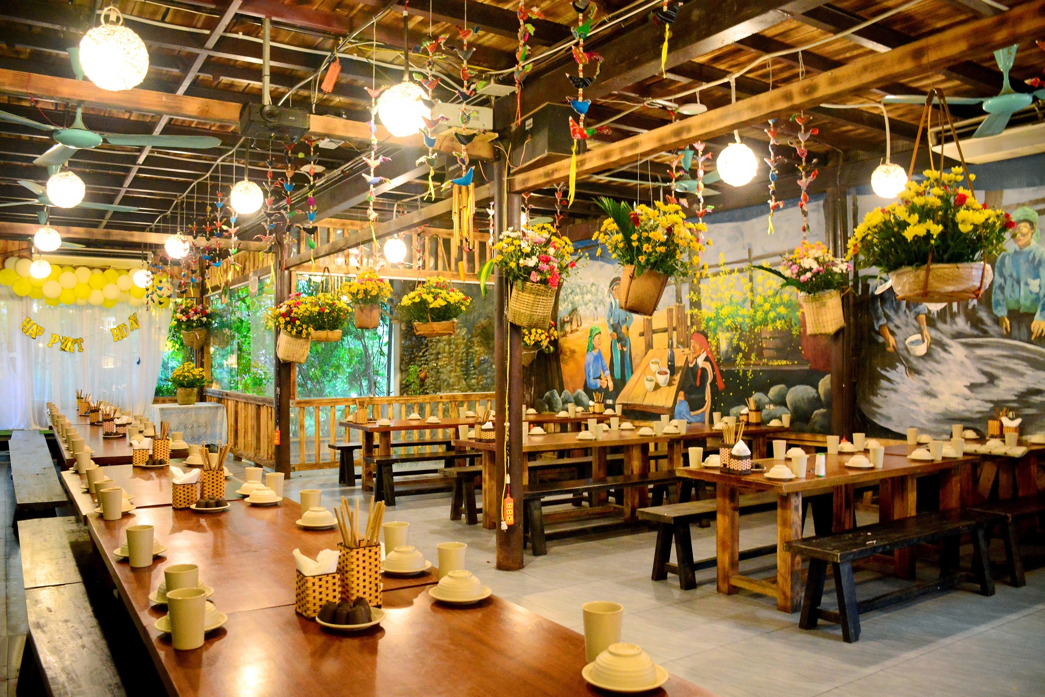 Địa điểm tổ chức tiệc cuối năm lý tưởng tại Hà Đông - Pao Quán